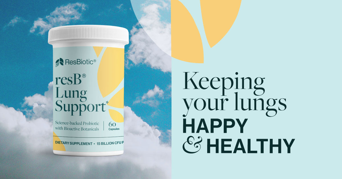 ResBiotic | Daily Probiotic Supplement for Lung, Gut and Immune Health