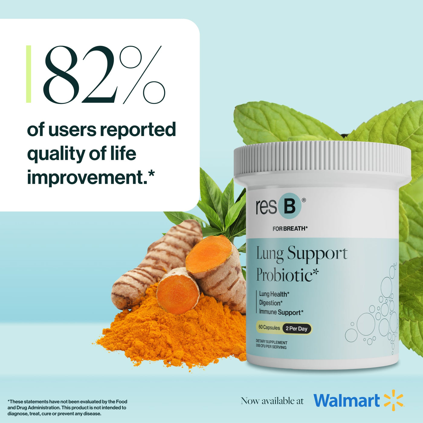 resB | Lung Support Supplement | Lung Support Probiotic